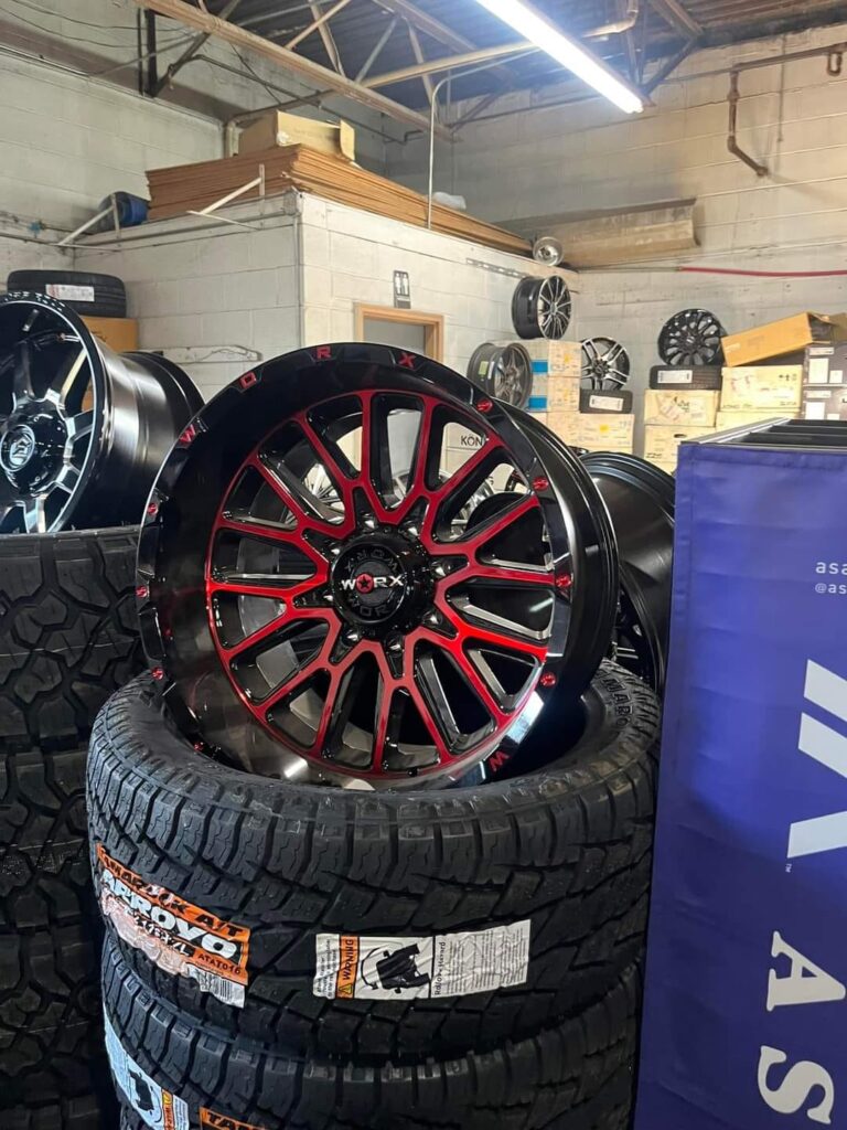 Rims & Tires Liquidation Pallet « Vaal Enterprise Liquidation Pallets PLC