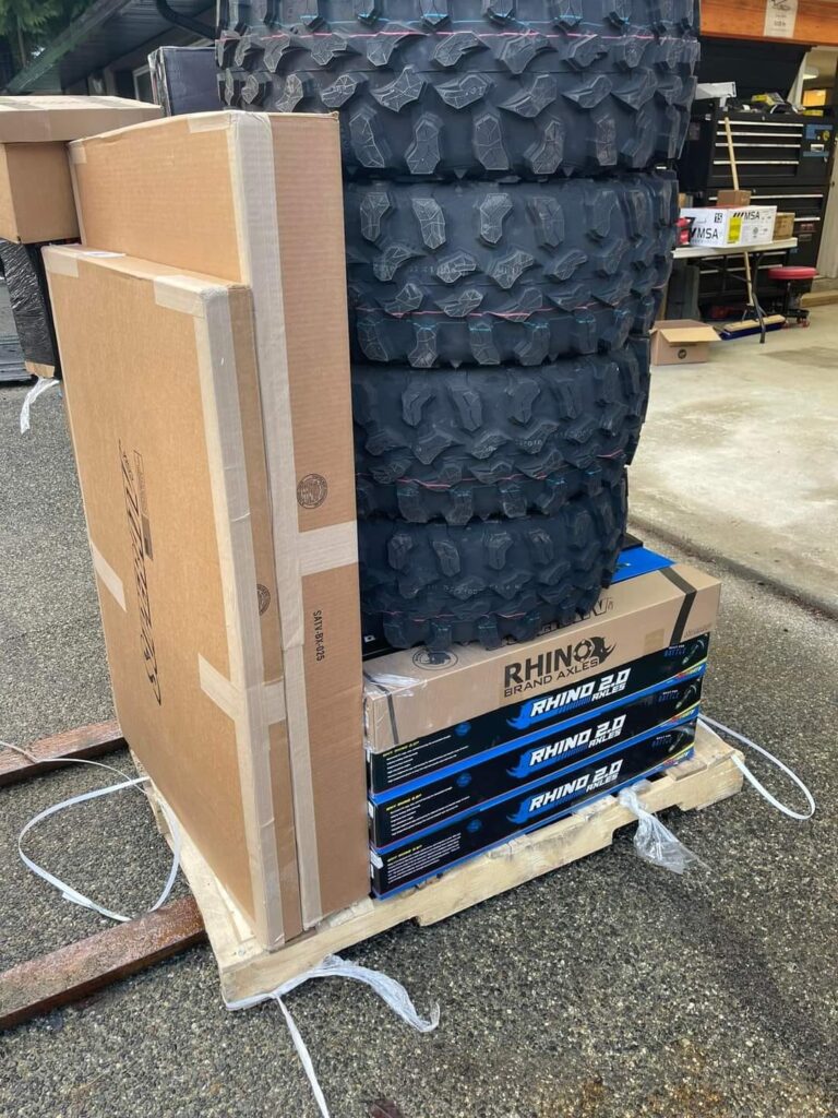 Rims & Tires Liquidation Pallet « Vaal Enterprise Liquidation Pallets PLC