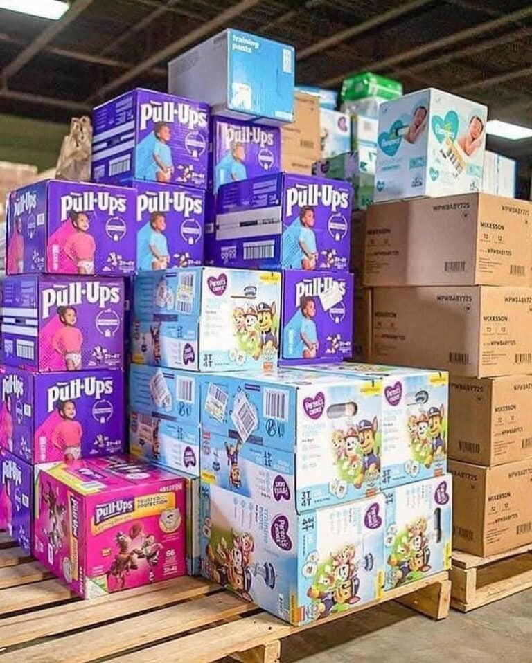 Diapers Pallet Liquidation | Vaal Enterprise Liquidation Pallets PLC