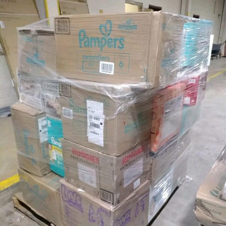 Diapers Pallet Liquidation | Vaal Enterprise Liquidation Pallets PLC