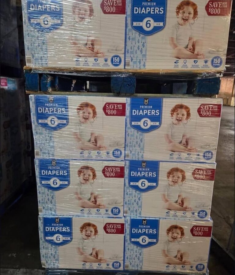 Diapers Pallet Liquidation | Vaal Enterprise Liquidation Pallets PLC
